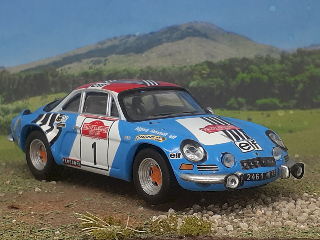 Alpine A110 1800 – San Remo 1973 – 1:43 Ortúzar